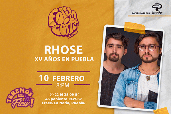 Taquilla Cero - RHOSE: XV AÑOS EN PUEBLA