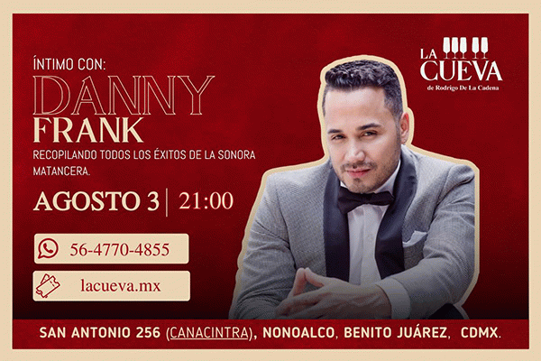 Taquilla Cero - DANNY FRANK: RECOPILANDO TODOS LOS ÉXITOS DE LA SONORA ...